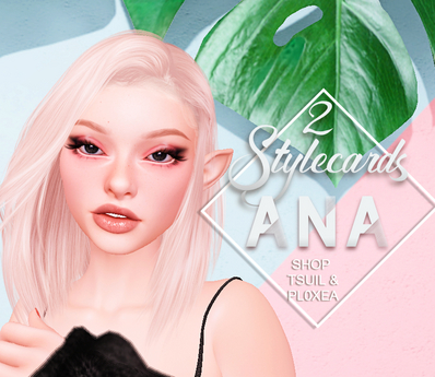 Second Life Marketplace - Ana Shape - Lelutka Ora 2 STYLECARDS SALE